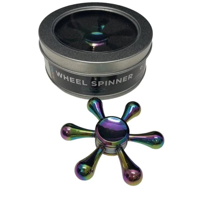 Fidget Spinner - Oil Slick Wheel Spinner Metal Fidget – Sensory Assist
