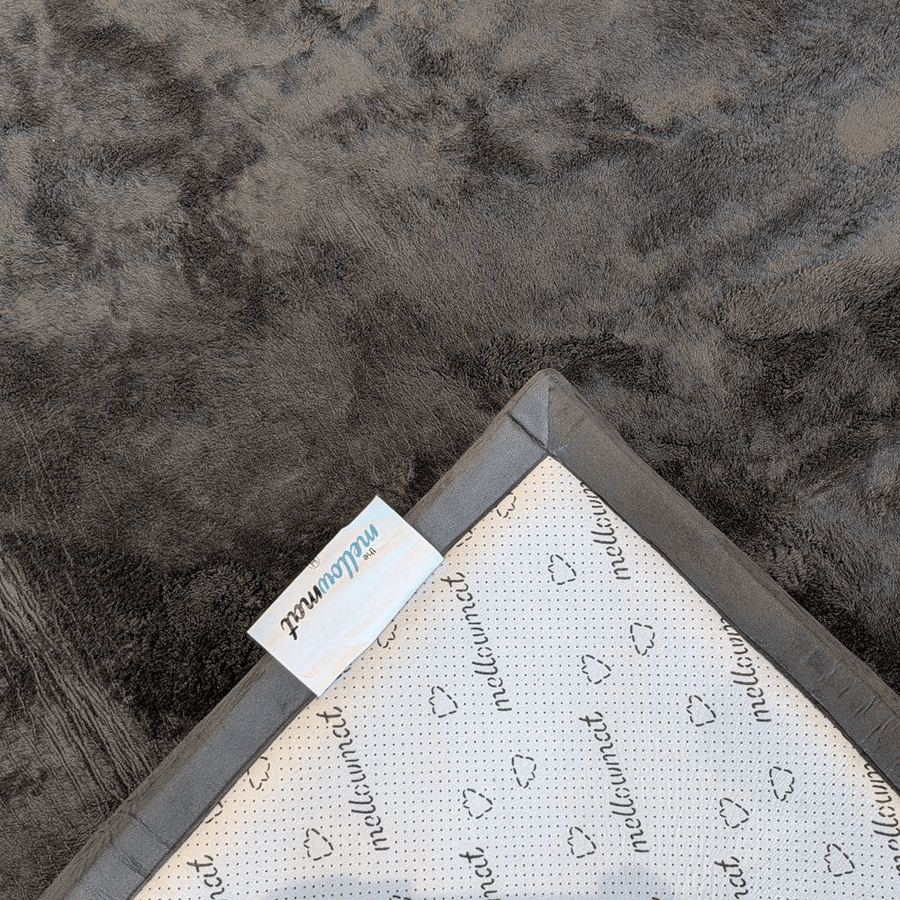 The Plushy 45mm Mellow Mat® – Ultra Thick Sensory Rug in Charcoal ...