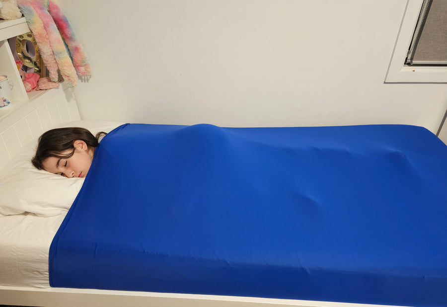 Lycra Compression Bed Socks – Soothing Sleep Support | Sensory Assist